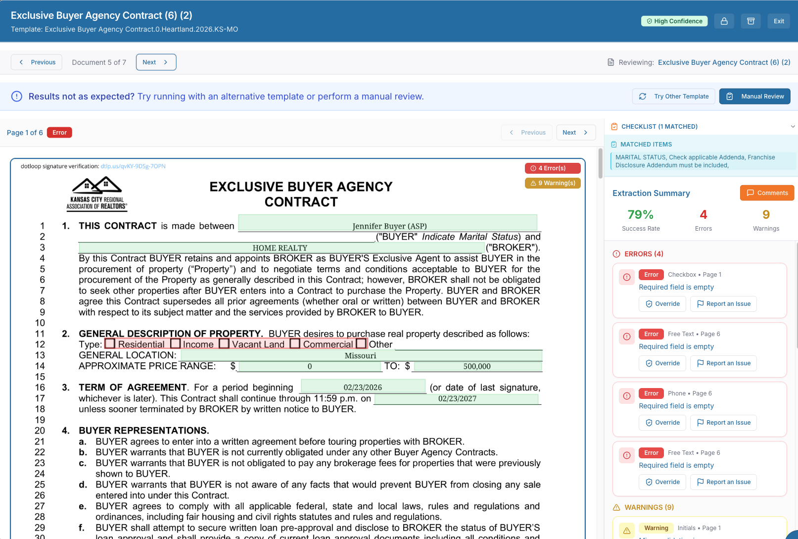 Real Estate Compliance Software | AI Transaction Review | SetWave